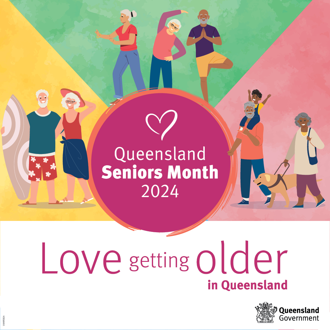 Queensland Seniors Month 2024 - Age-Friendly World
