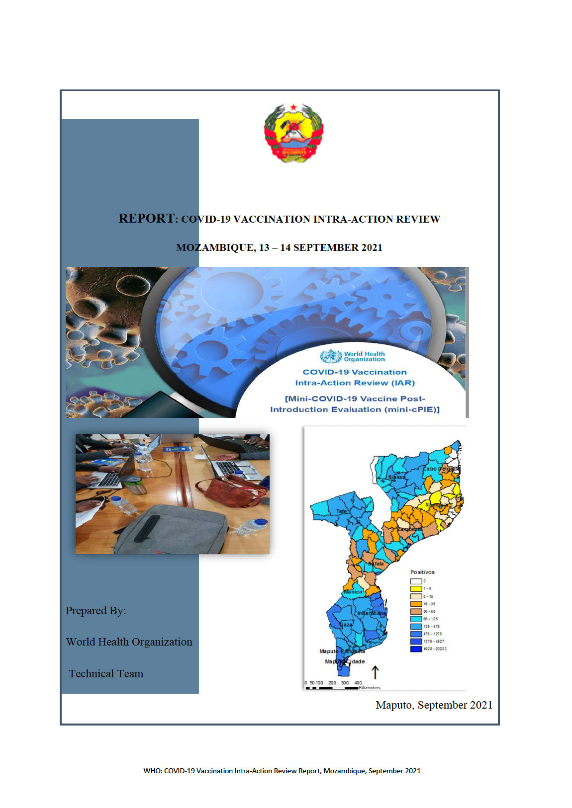 IAR COVID-19 Mozambique (13-14 Sep 2021) | Strategic Partnership for ...