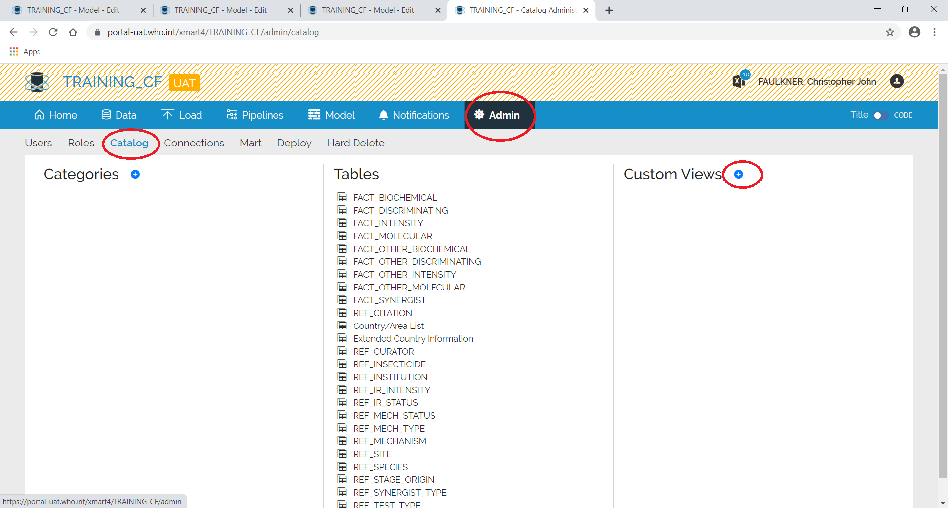 Register Custom Views